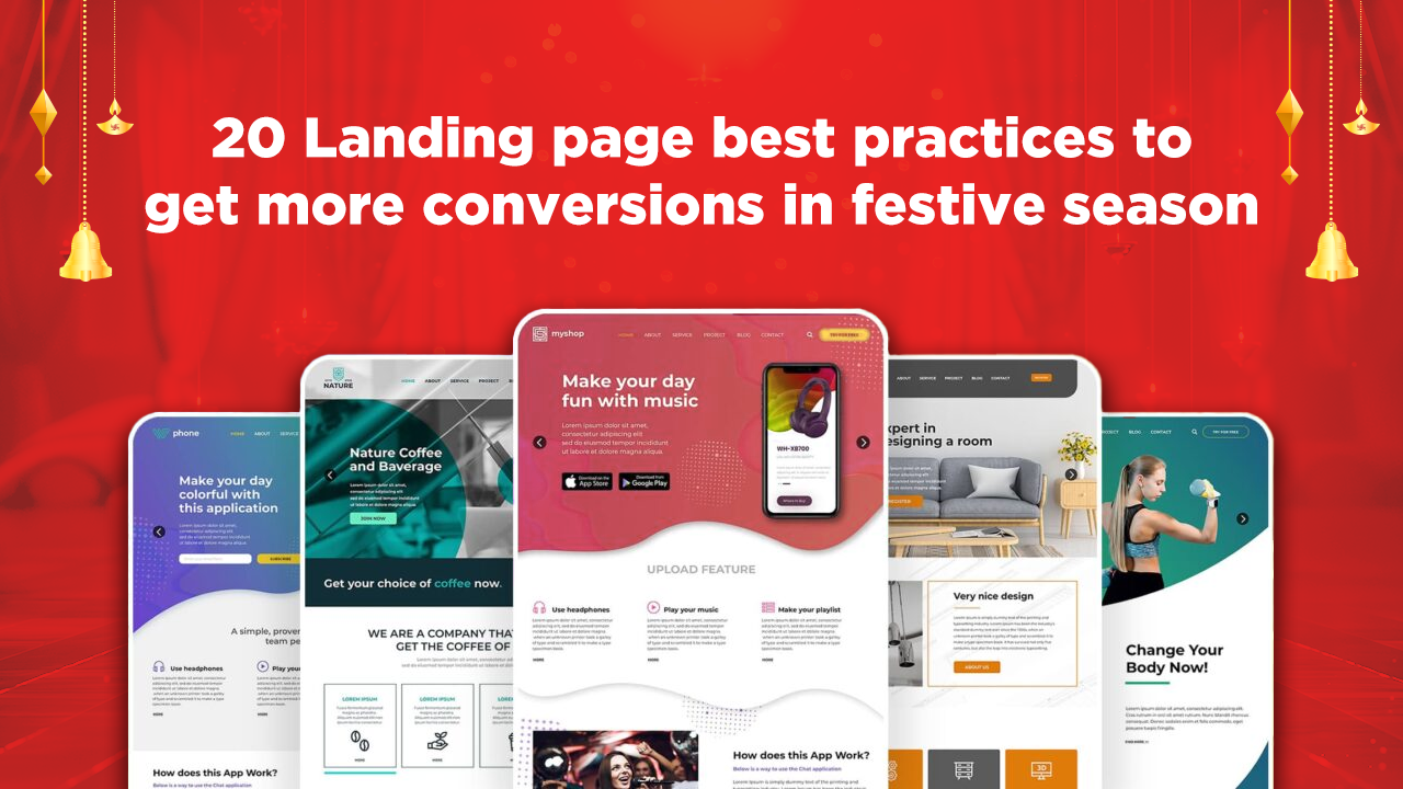 20 Landing Page Best Practices to Get More Conversions in Festive ...